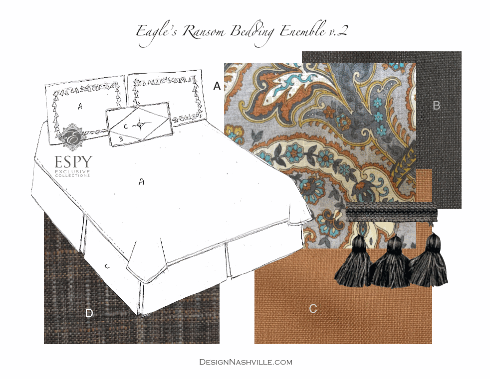 Custom Draperies and Bedding - Custom Bedding - Designer Custom Bedding ...