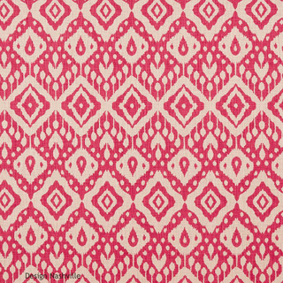Chic Ikat raspberry pink