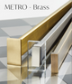 Modern Metro Brass Hardware