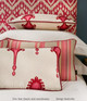Chic Ikat raspberry pink