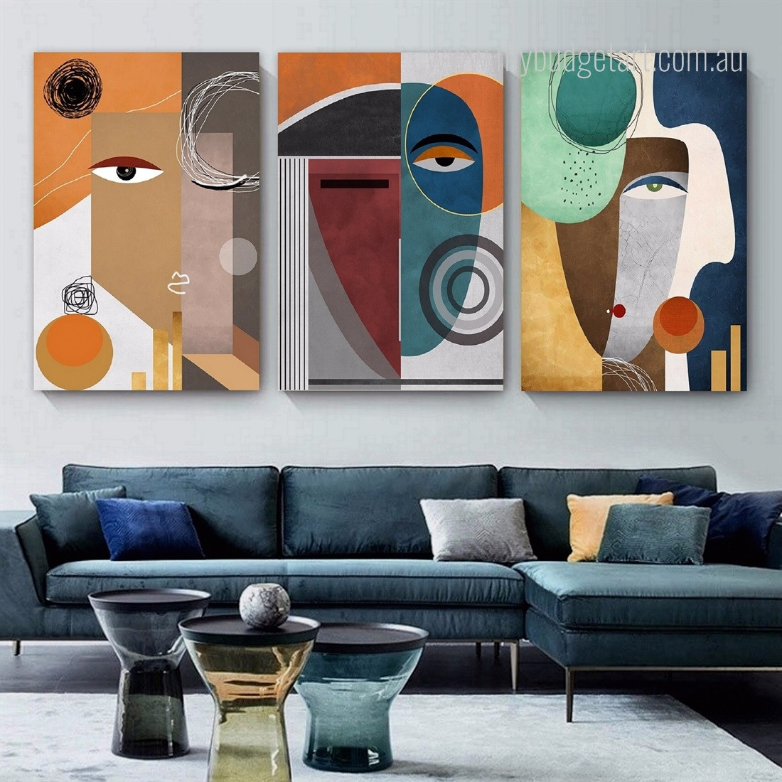 Circular Flaws Wall Sets