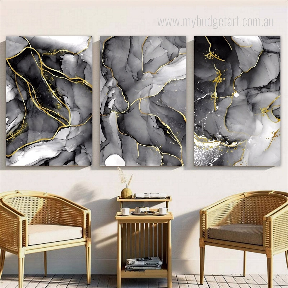 Macula Texture Marble Canvas Sets