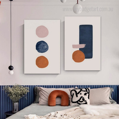 Chromatic Circles Home Decor
