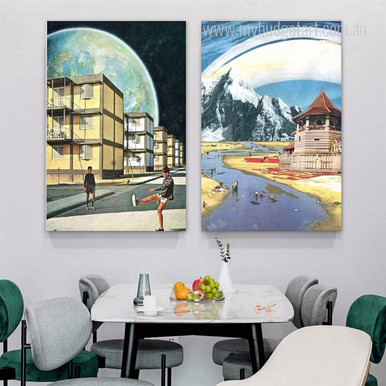 Gravity Complex | Surreal Collage Art Prints