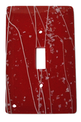 Get Aquila Art Glass WP3102-2 MG, 2 Gang Switchplate