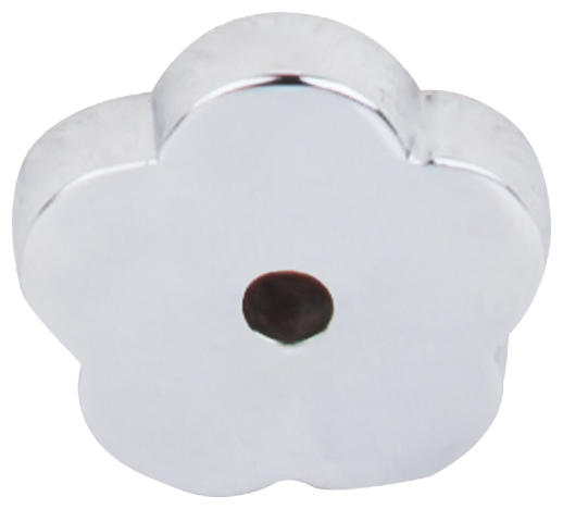 Get Top Knobs M2006 Aspen Ii Flower Backplate 1'' Polished
