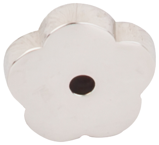 Get Top Knobs M2007 Aspen Ii Flower Backplate 1'' Polished