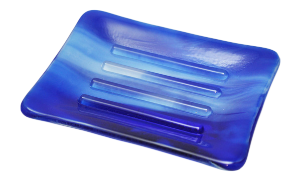 Get Aquila Art Glass SD0017 Swirl Collection Soap Dish