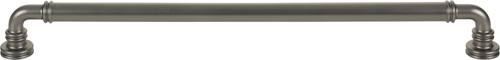 Get Top Knobs TK3146AG Cranford Pull 12 Inch Ash Gray