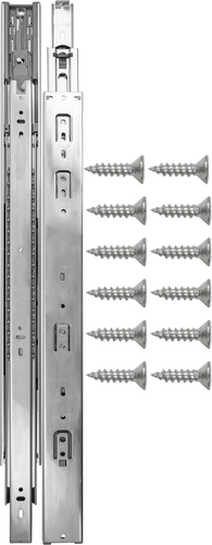 Get Belwith P1055/20-2C Drawer Slide Side Mount Soft Close Full ...