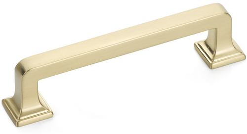 Get Schaub and Company 522-SSB Pull, Signature Satin Brass, 3-1/2'' cc
