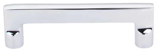 Get Top Knobs M1973 Aspen Ii Flat Sided Pull 4'' cc Polished