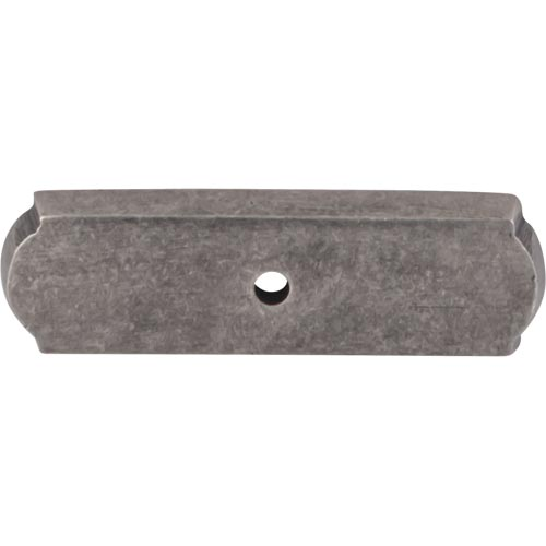 Get Top Knobs M1430 Rectangle Backplate 2 1/2'' Silicon Light