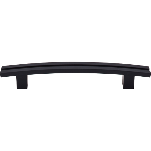 Get Top Knobs TK81BLK Inset Rail Pull 5'' cc Flat