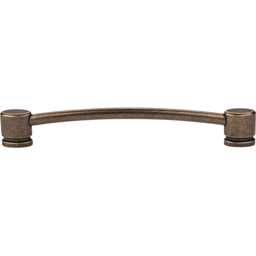 Get Top Knobs TK65GBZ Oval Thin Pull 7'' cc German