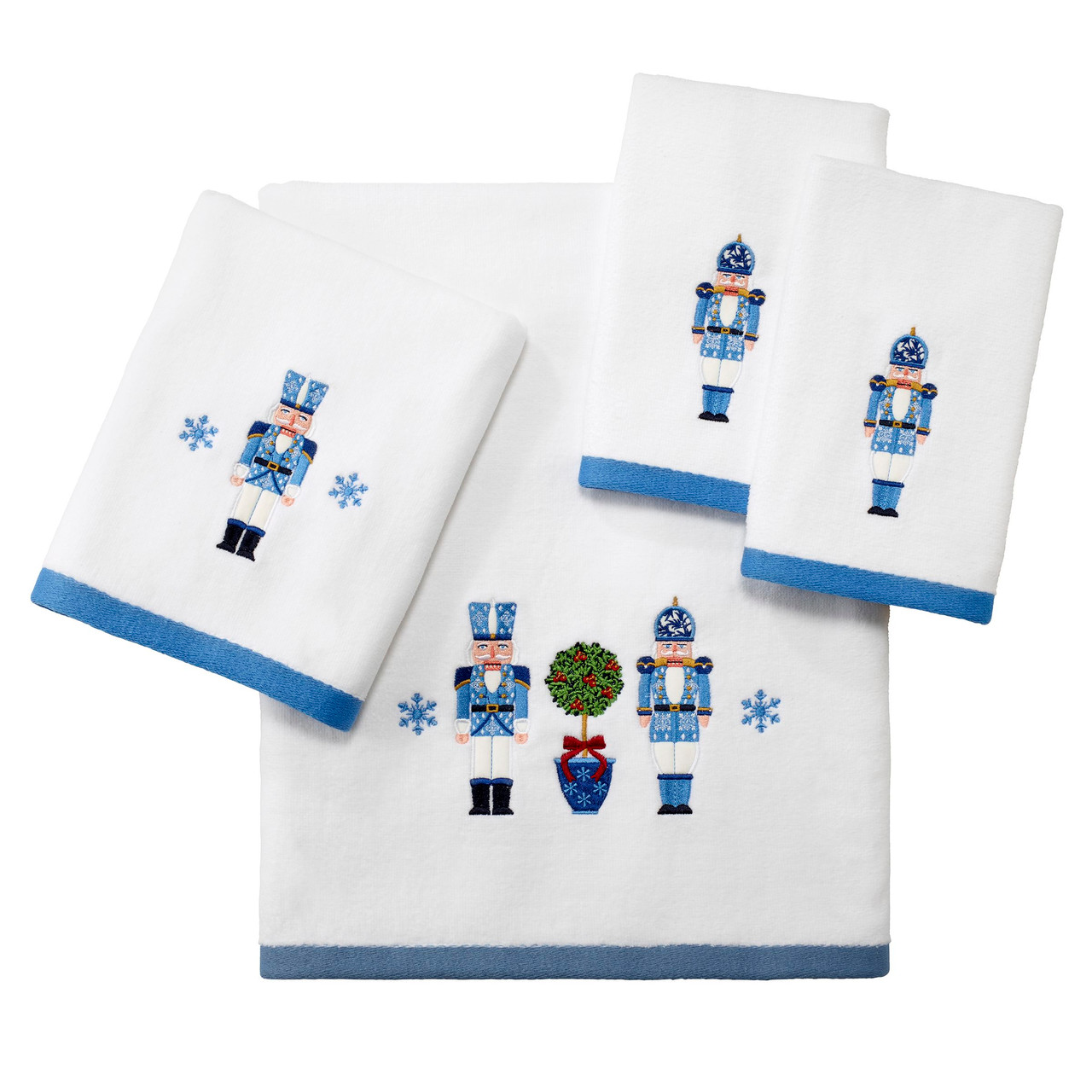 Nutcracker Trellis Towel Collection - Avanti Linens