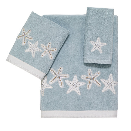 Sequin Shells Towel Collection - Avanti Linens