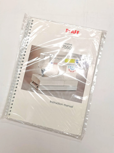 Pfaff Creative 7550 Instruction Manual www.DualFeed.com.sg