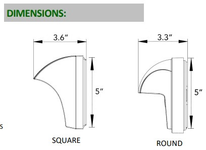 Westgate Square 6W LED Wall/Step Light