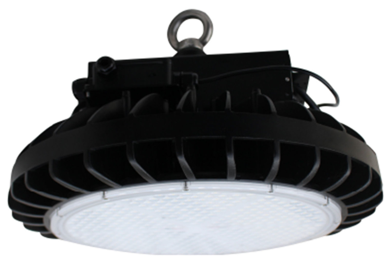 LED UFO High Bay Fixture, 360W, 5000K, 46000 Lumens, 480V