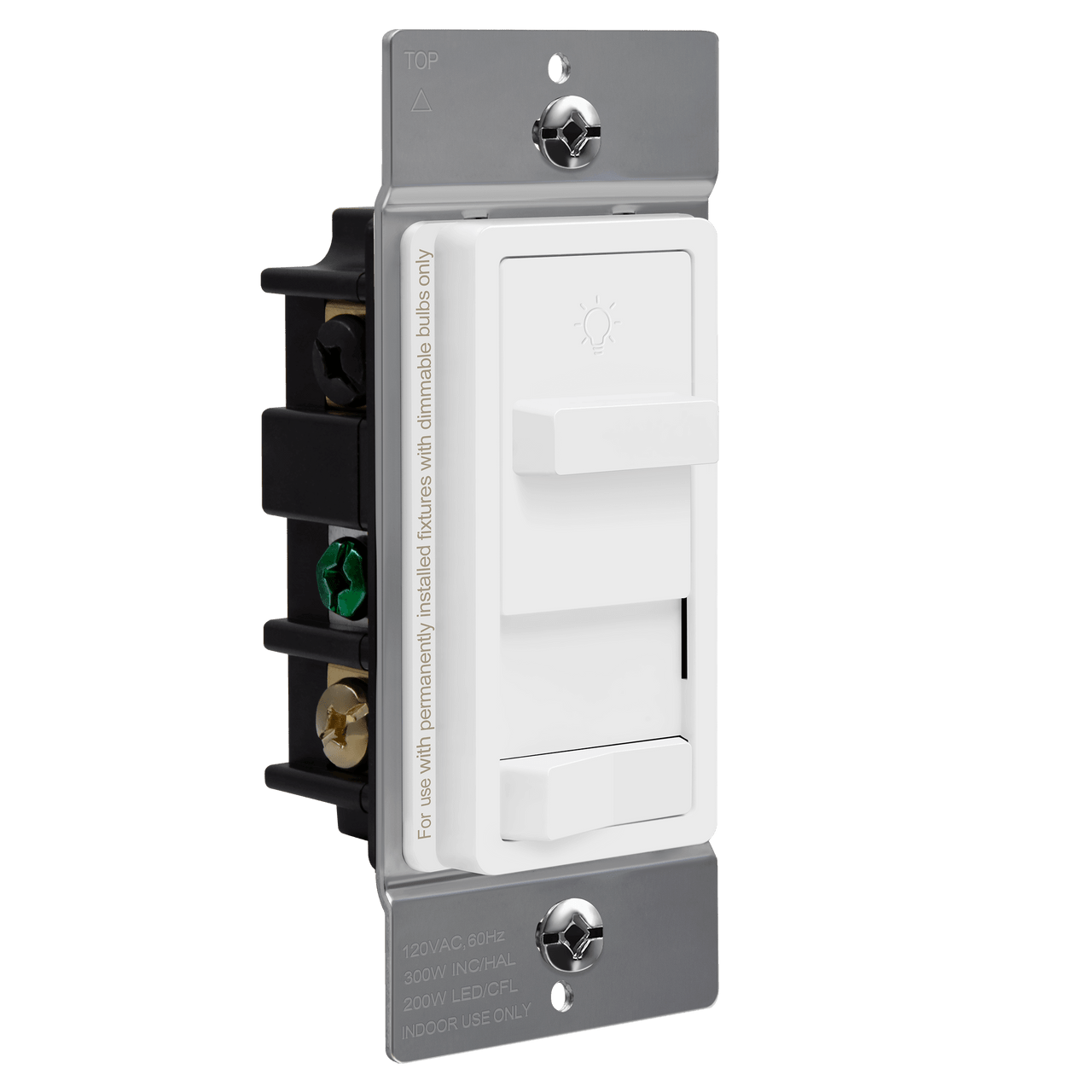 Enerlites 0-10V LED Dimmer Switch, Single Pole/3-Way