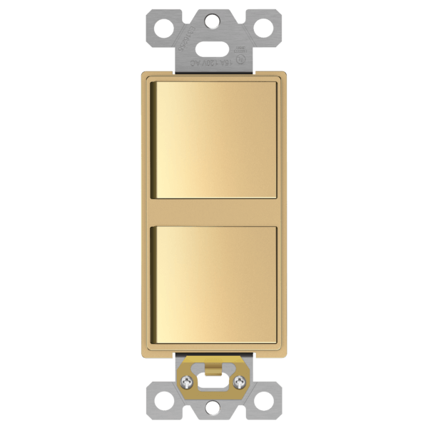 Dual Single Pole Switches, Combination Device
