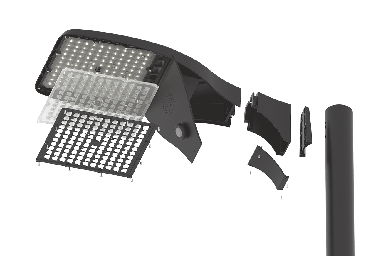 Skyline Area Light, 36,000 lumens, 5000K, Forward Throw Automotive ...