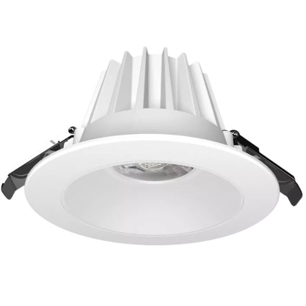 Canless Deep Baffle Recessed Light, 4-inch, 12W, Multi-Color Temperature