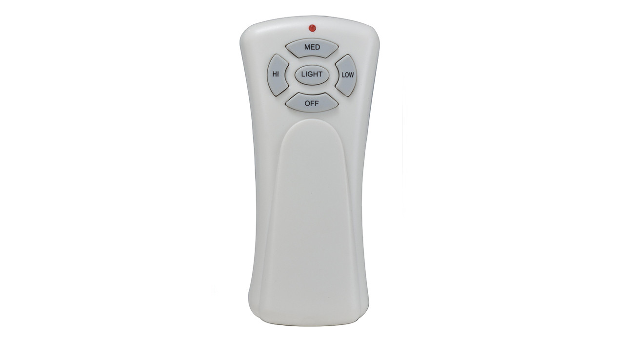 RC-10, 3-Speed AC Fan Control, Full-Range Dimming Remote