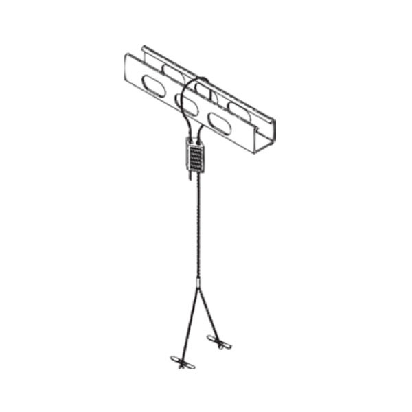 10ft Adjustable Y-Toggle Aircraft Cable Set