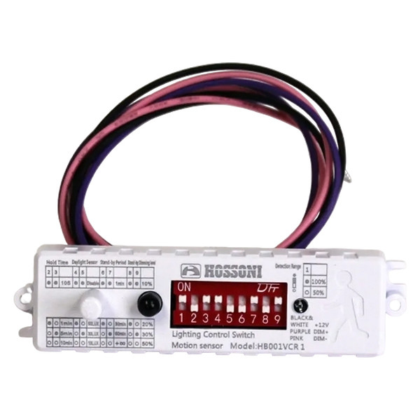 Microwave Motion Sensor, DC, High Bay