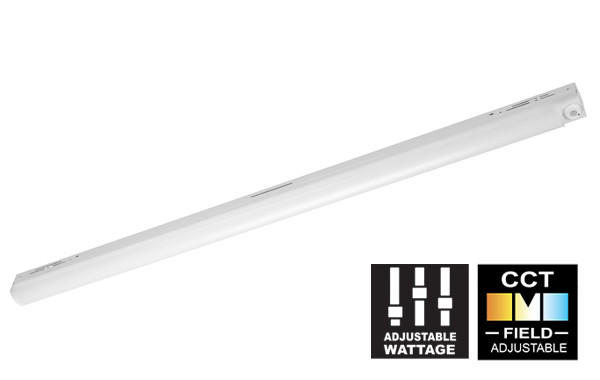 Super Slim LED Linear Strip, 8', 65W Max, Field Adjustable CCT 3500K ...