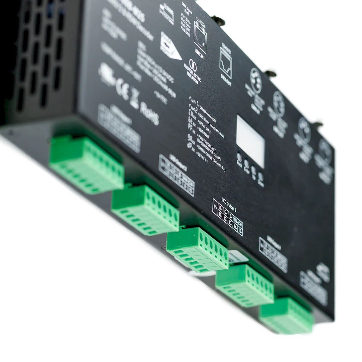 25-Channel DMX Decoder, 5X5 Channel DMX Signal Receiver/Decoder