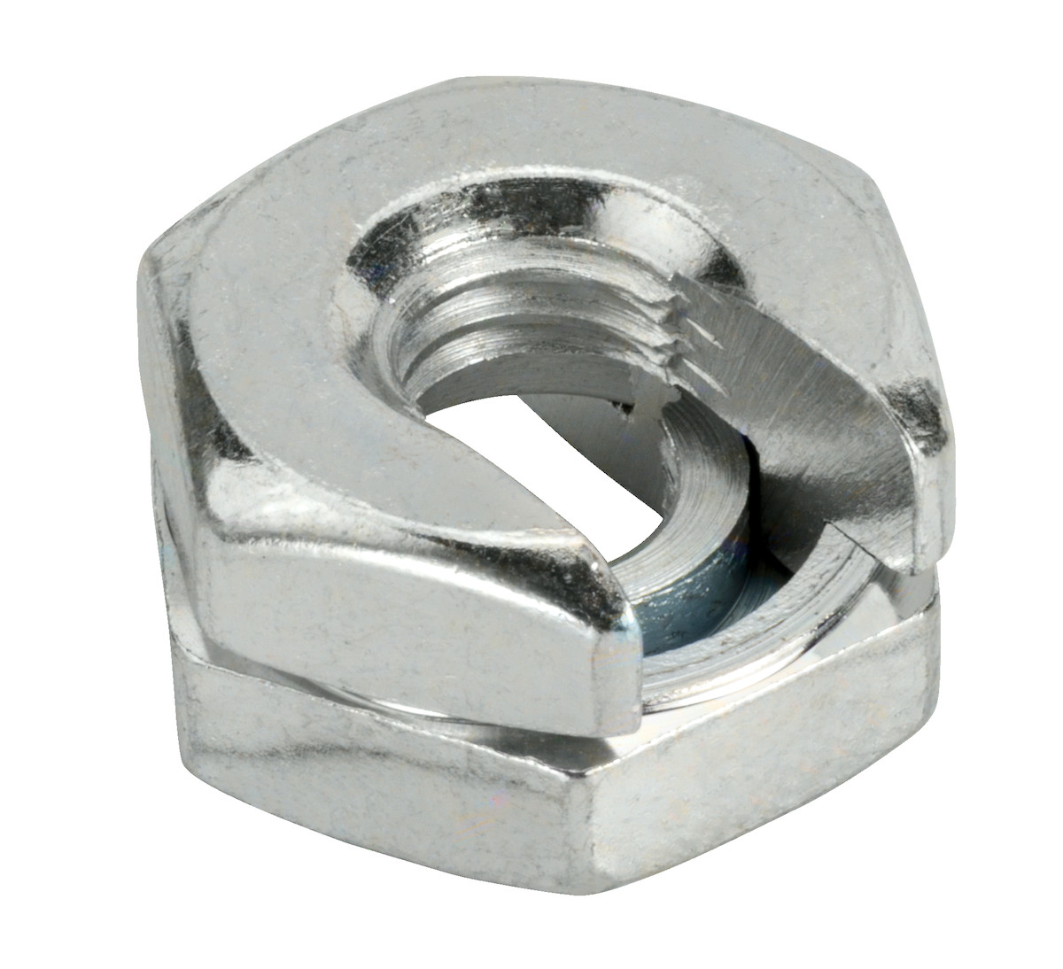 Southwire Split Nut, 1/2" Rod Size, Steel, Galvanized, 73 lbs Static Load