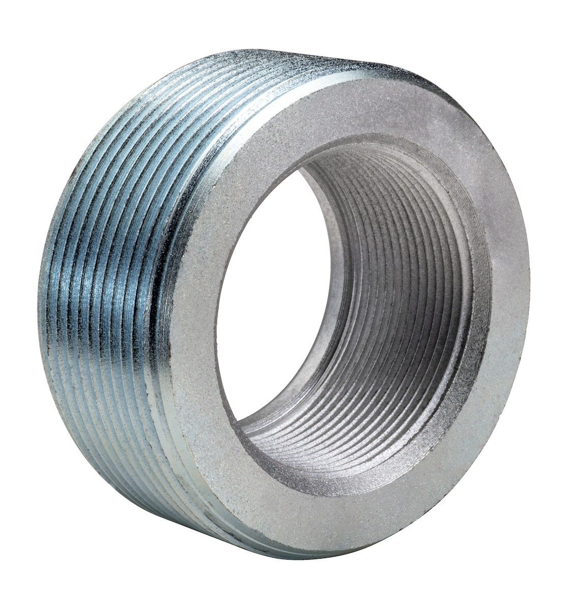 Garvin Industries RB31 Reducing Bushing, 4" x 3", Malleable Iron, Zinc ...