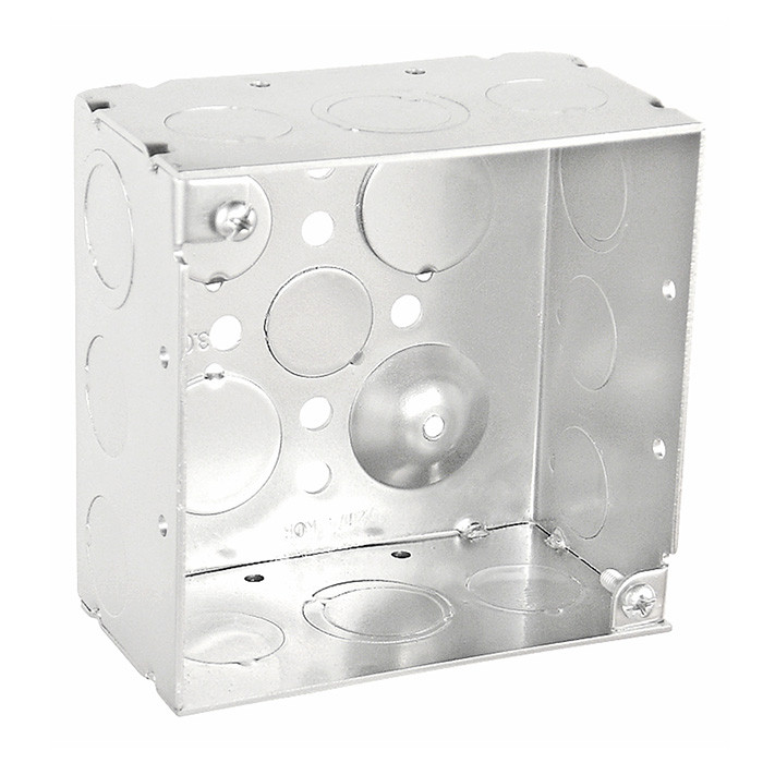 Garvin Industries 4" Square Welded Box, 2-1/8" Deep, 1/2" & 3/4 ...
