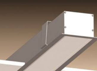 SCX Series Recess Mount Mud-In Flange Brackets, 8 Foot - RelightDepot