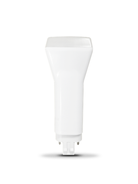 LED PL Type A+B Lamp, 5.5W, GX23 Base, Vertical