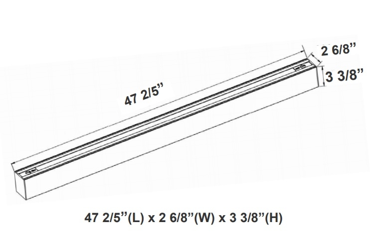 SCX Series 4Ft. Superior Architectural Seamless Linear LED Light - CCT ...