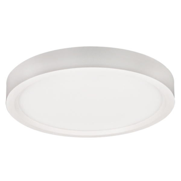7-Inch Round 15 Watt LED Surface Mount Edgelit Disk