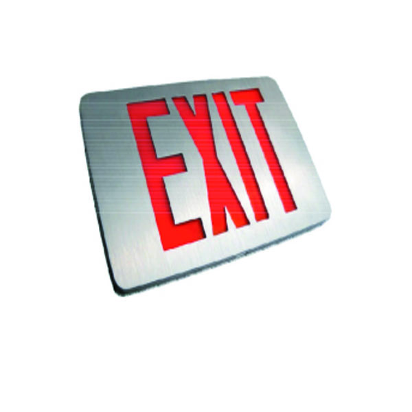 Thin Double Face Diecast LED Exit Sign