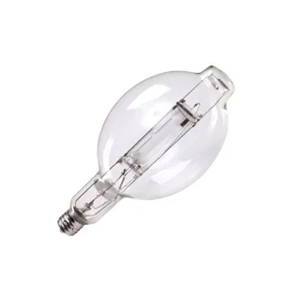 1000 Watt HID Protected Metal Halide Clear Base Up BT56 Bulb, EX39 Base