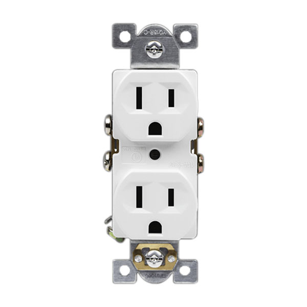 Duplex Receptacle Commercial Grade, 15A