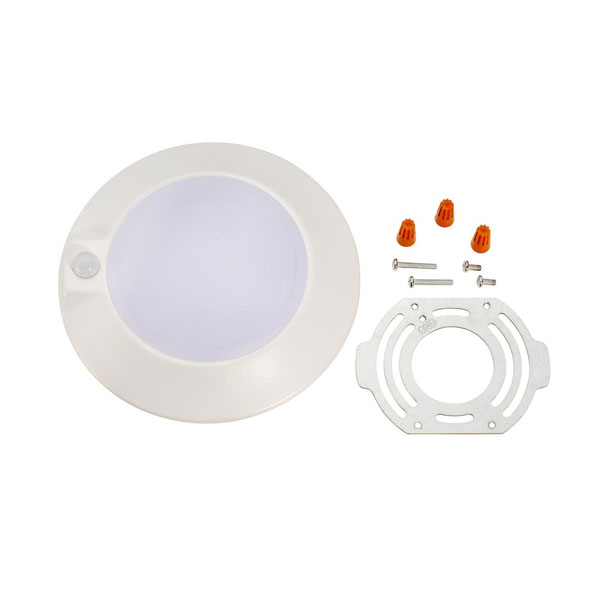 6-Inch LED 14 Watt Surface Mount Disk Light with Motion Sensor