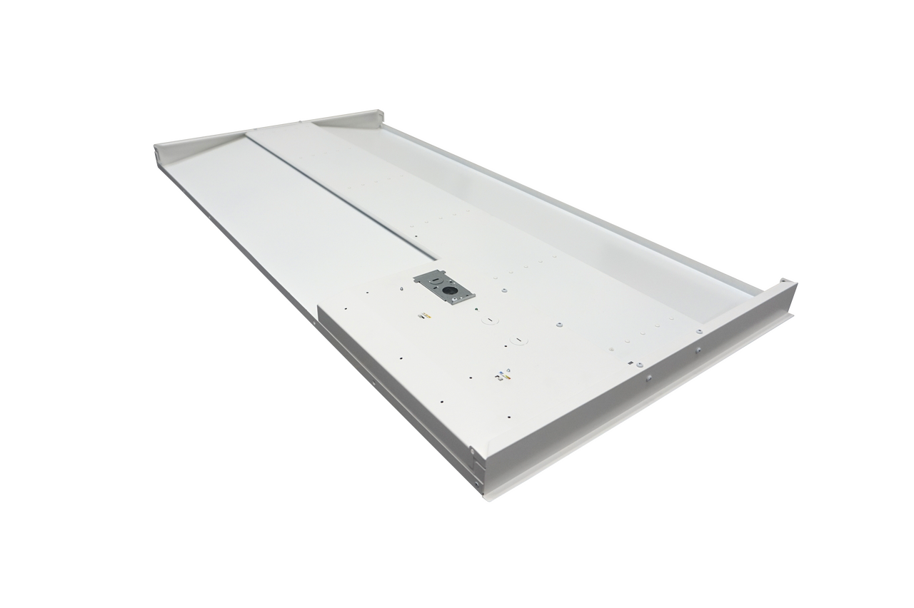 2X4 LED Center Basket Troffer, Field Selectable Lumen and Color Temperature - RelightDepot