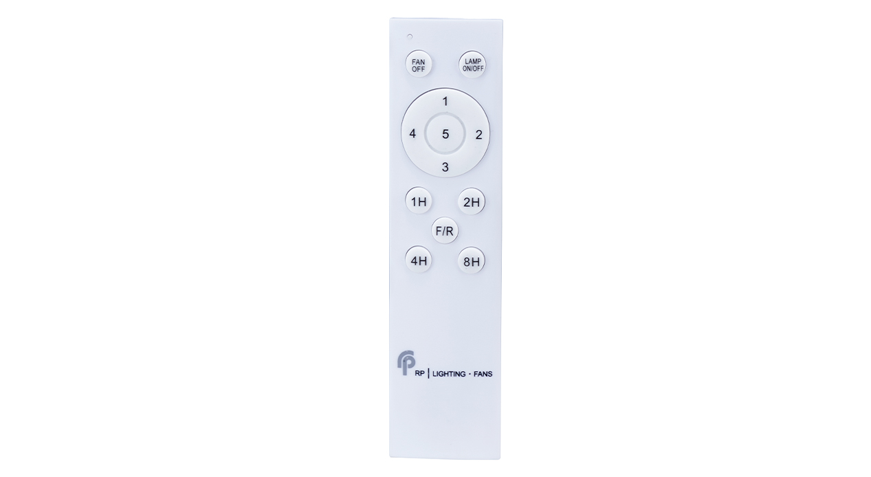 RC-7, 5-Speed DC Ceiling Fan Remote Control with Receiver
