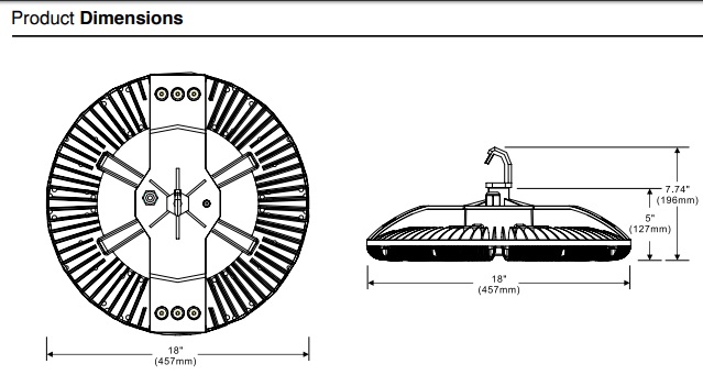 Slim Circular LED High Bay
