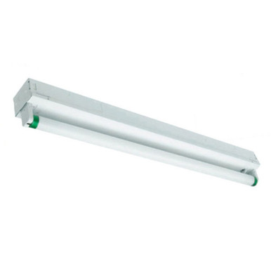 48-Inch Retrofitted Single Strip Light with 15 Watt T8 LED Lamp