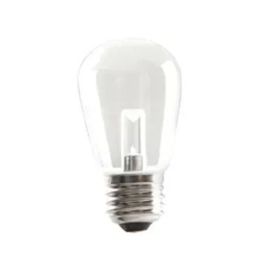 1.4 Watt S14 Lamp Clear LED Sign S-Type, E26 Medium Base