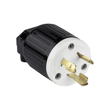 Industrial Grade Locking Plug, 15A, L7-15P